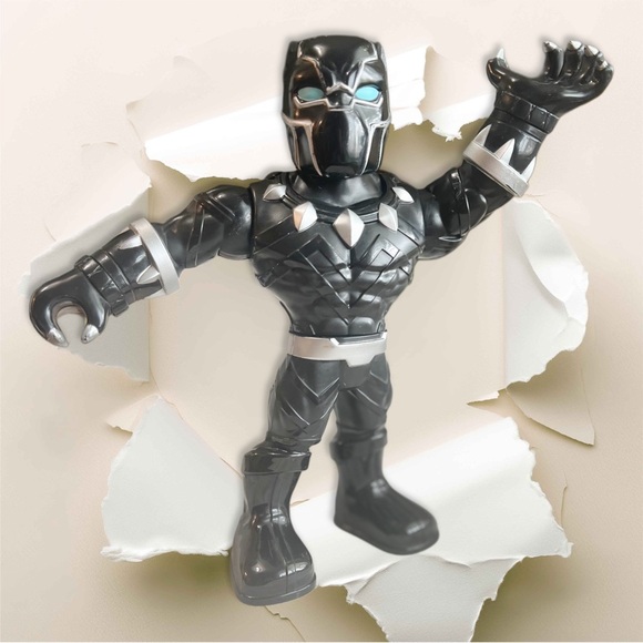 Marvel | Toys | Marvel Black And Silver Action Figure Playset | Poshmark